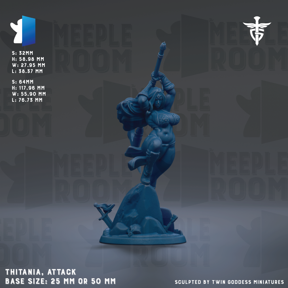 Thitania the Beheader, Attack by Twin Goddes Miniatures | Unpainted ...