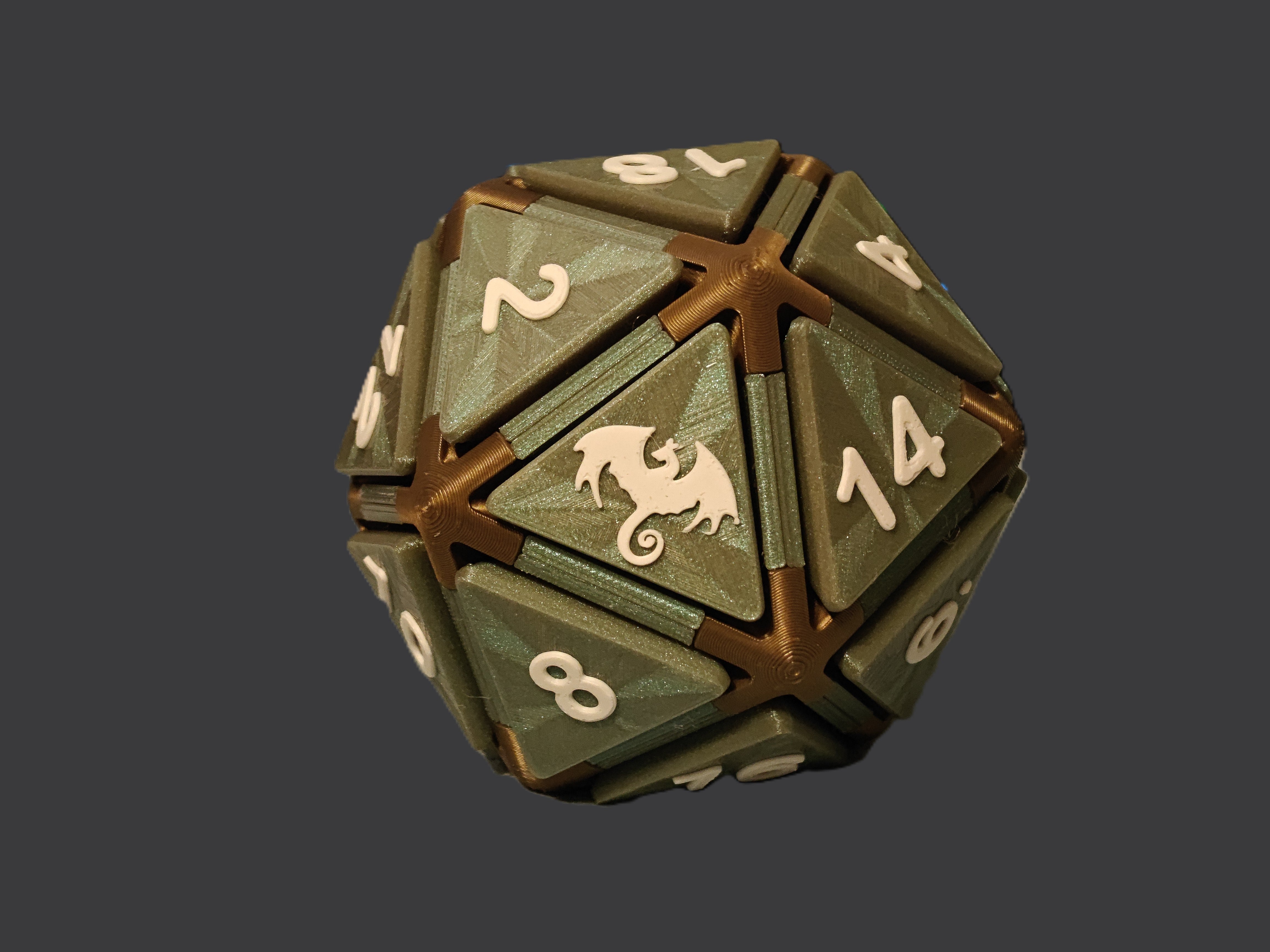 D20 Ultra Fidget Clicker by Pawpular Prints | Print on Demand – The ...