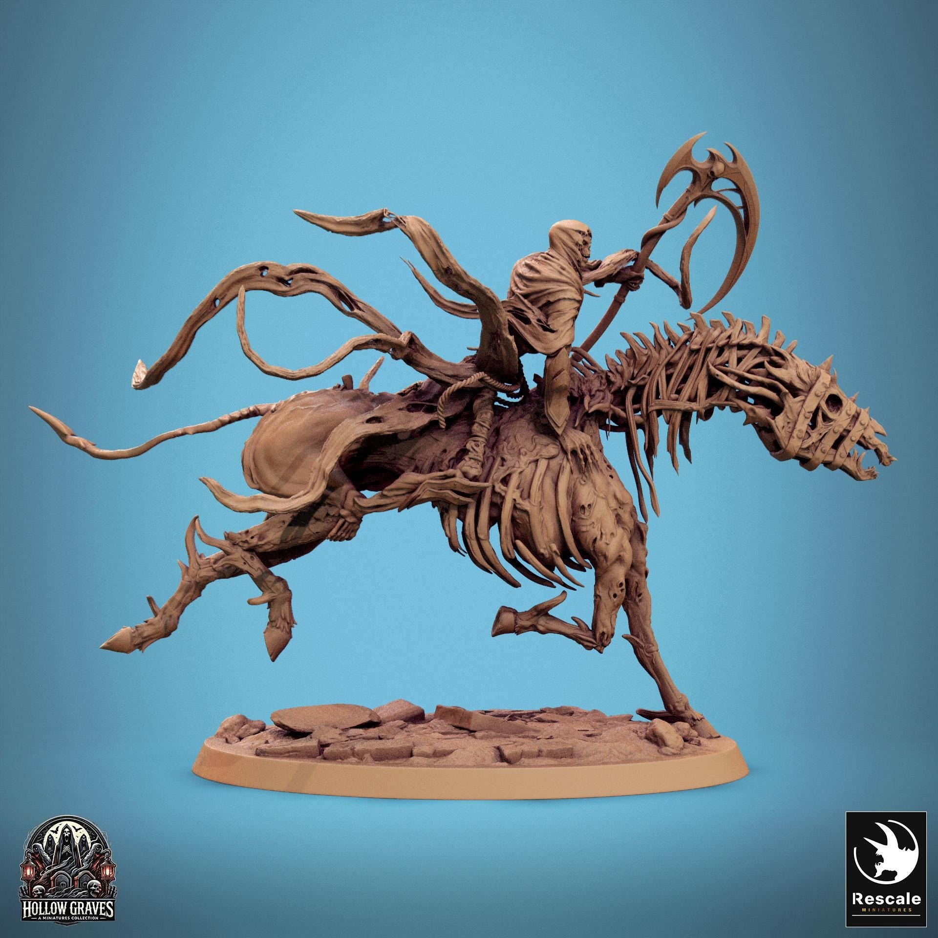 Wraithbound Cavalier, Mounted by Rescale Miniatures | Unpainted – The ...