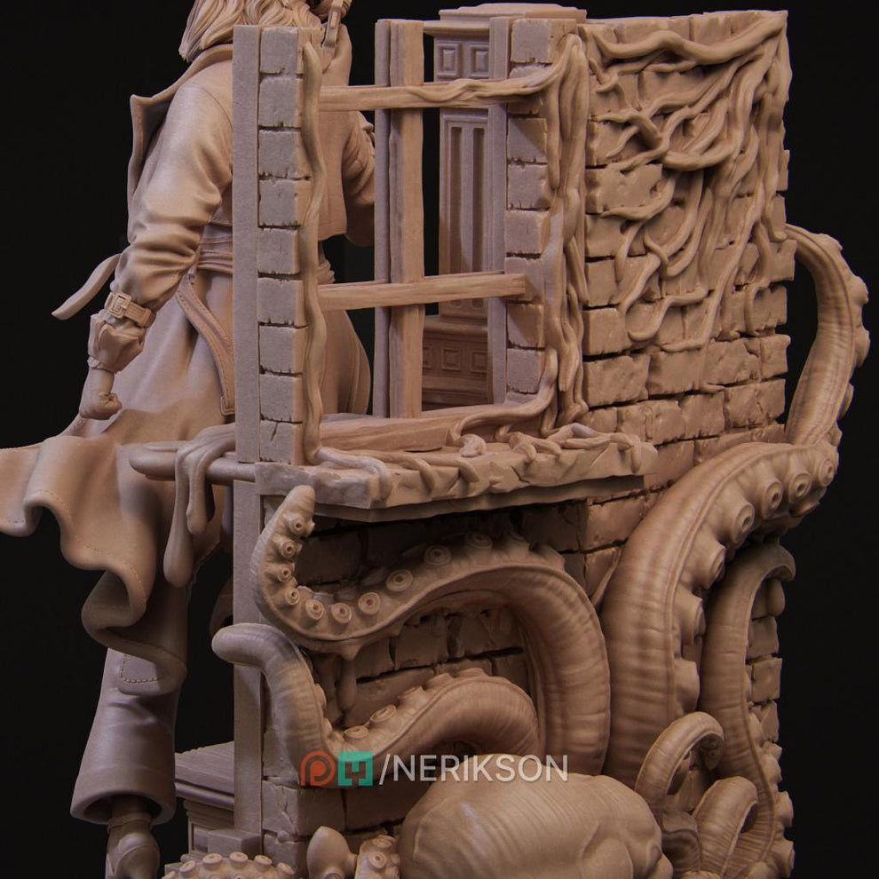Laura, the Detective Diorama by Nerikson | Model Kit | Display Figure ...
